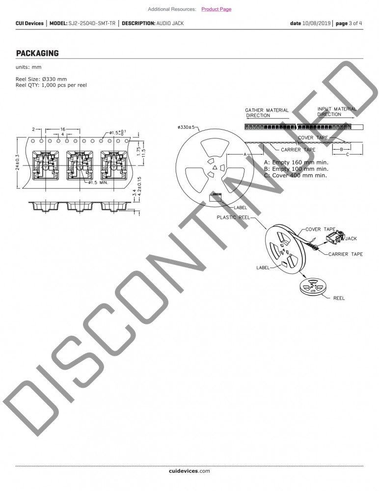 SJ2-2504D-SMT-TR datasheet page 3