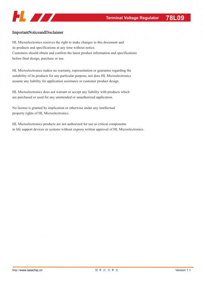 78L09 datasheet page 6