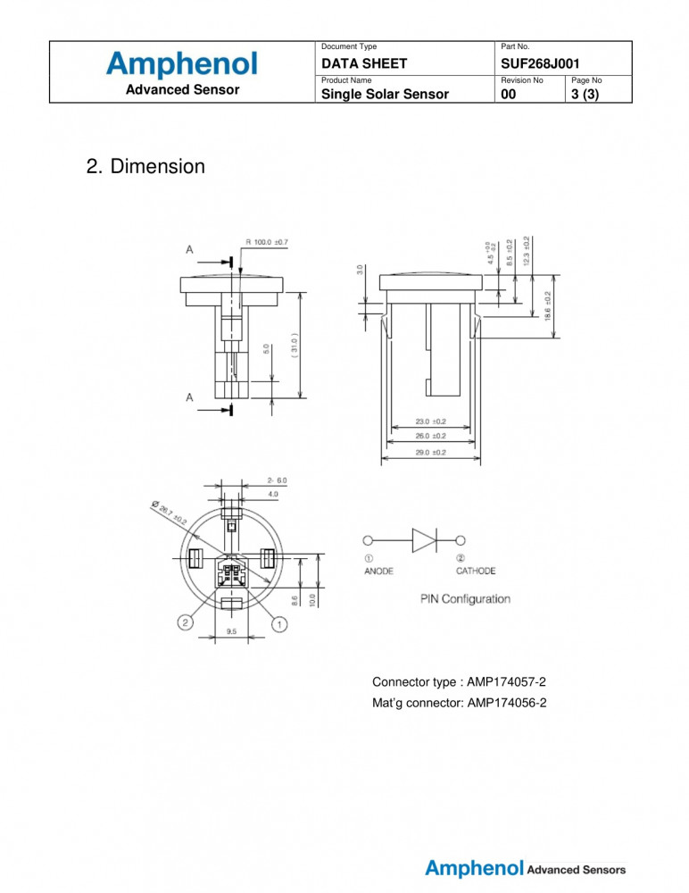 SUF268J001 data sheet page 3