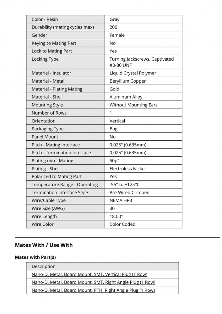 Product document page 2
