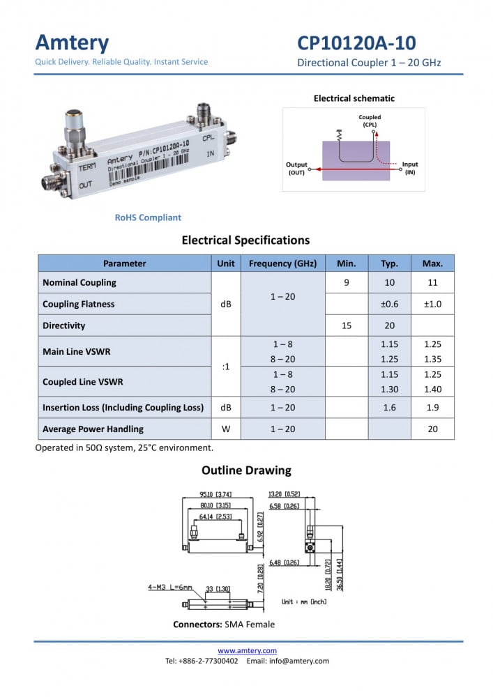 CP10120A-10 technical document page 1