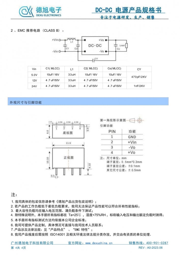 IB0505S-W75R3 datasheet page 4