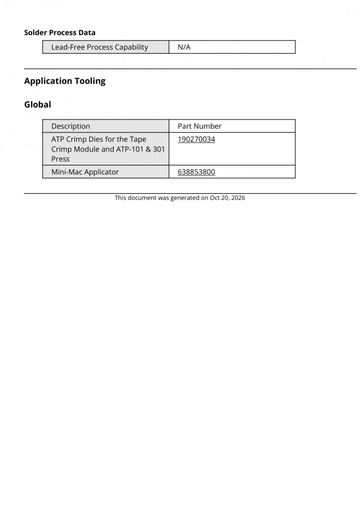 MOLEX 191180024 document image, page 3
