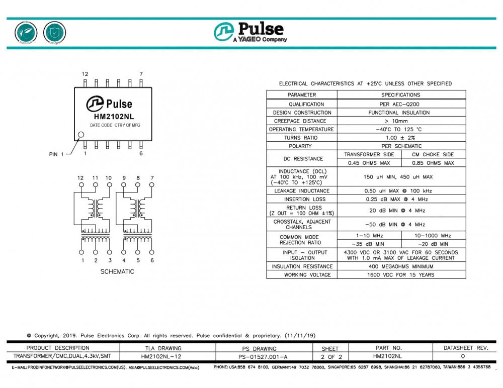 HM2102NLT datasheet page 2