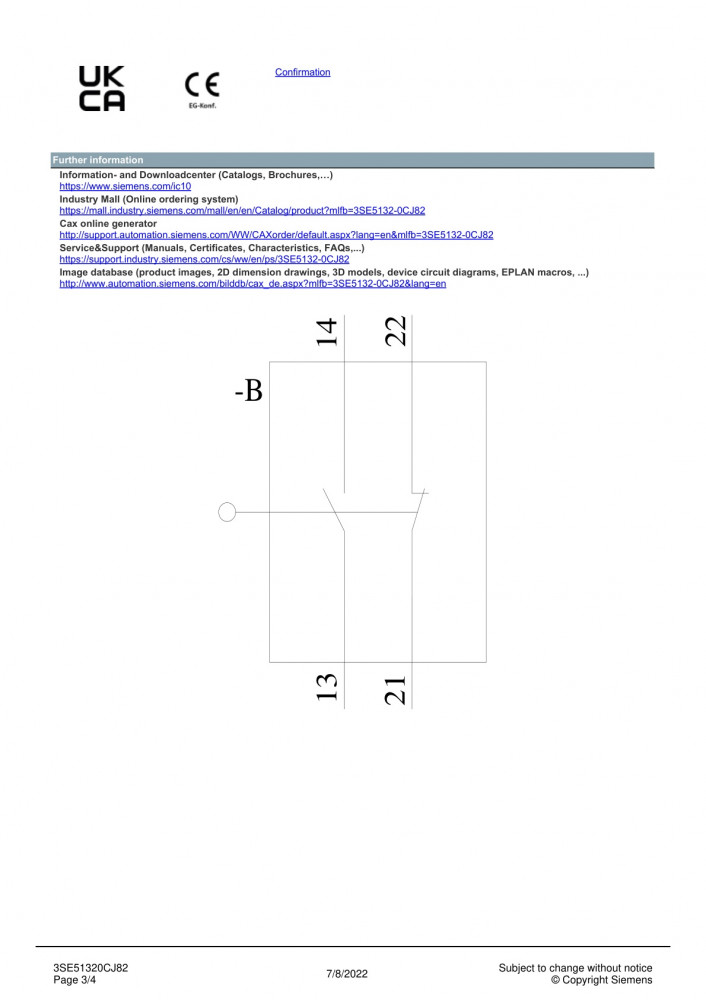 3SE51320CJ82 datasheet page 3