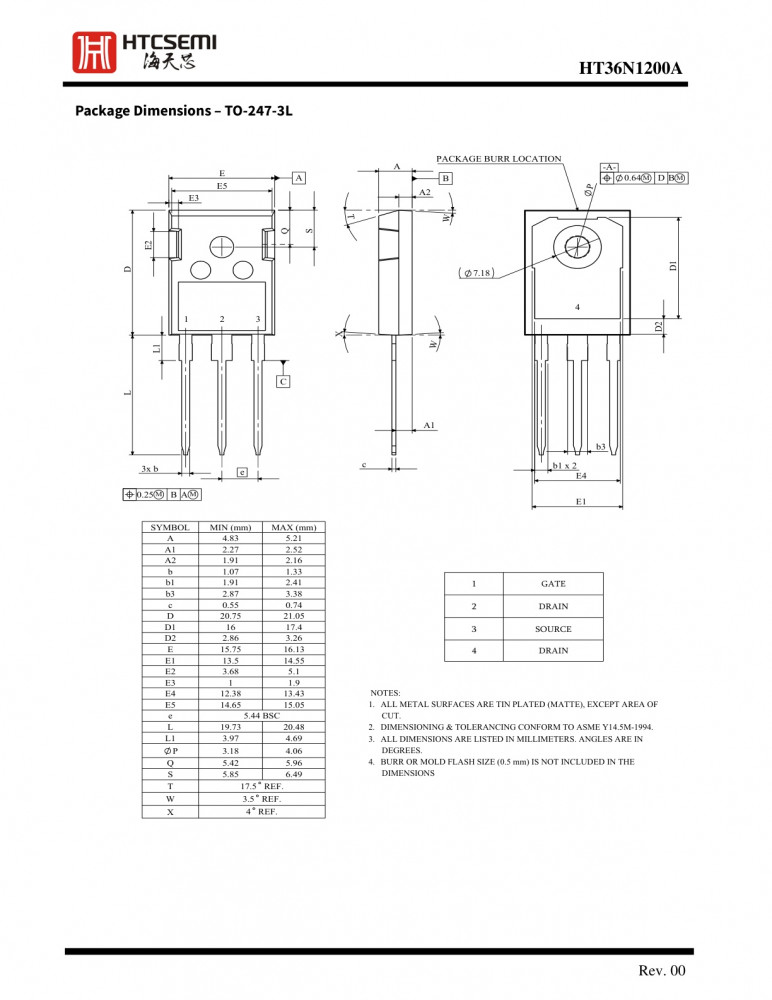 HT36N1200ADZ datasheet page 9