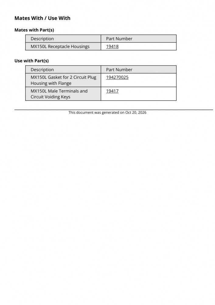 Technical document page 3 for product 194290025