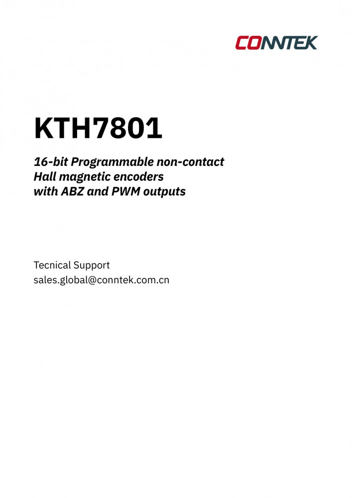 KTH7801 datasheet page 1