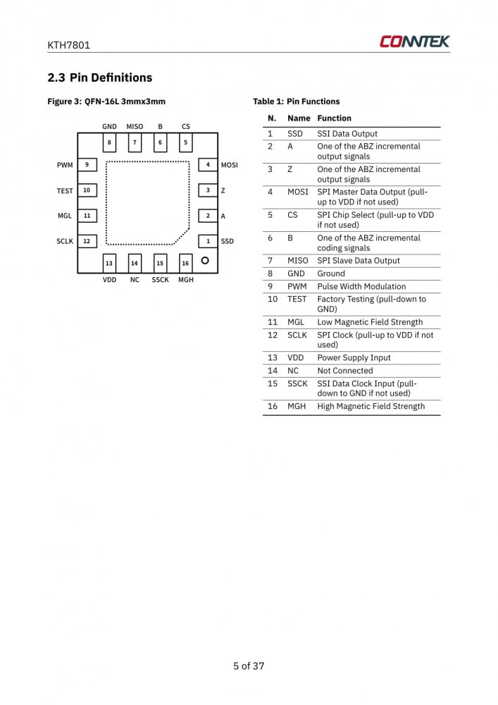 KTH7801 datasheet page 8