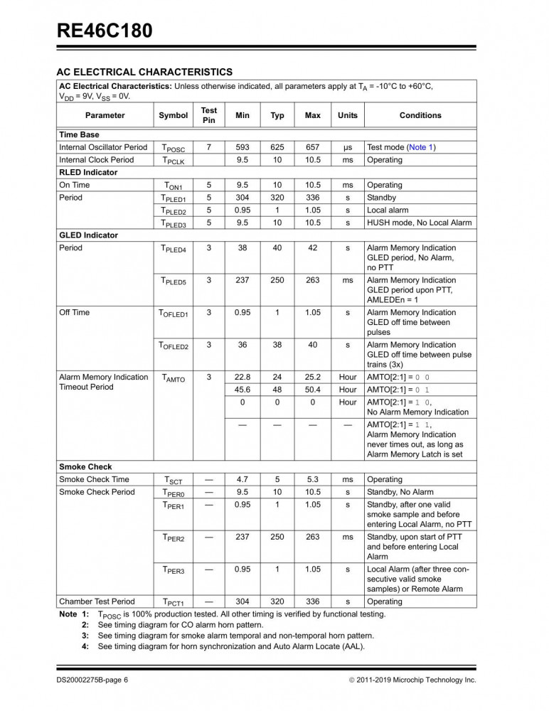 RE46C180 technical document page 6