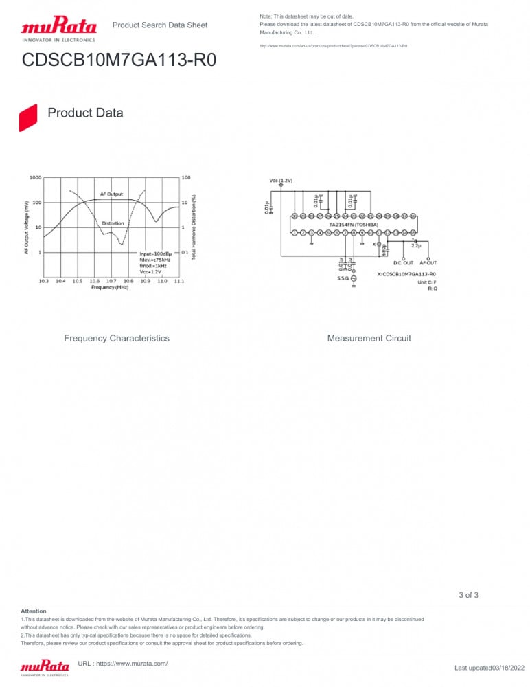 CDSCB10M7GA113-R0 datasheet page 3
