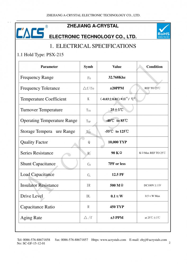 AS23276812503T6 specification page 2