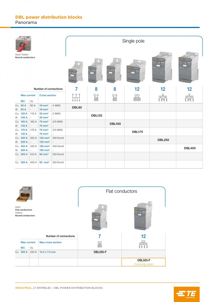 TE Connectivity DBL125-3 document page 6