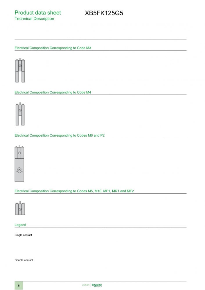 XB5FK125G5 technical document page 6