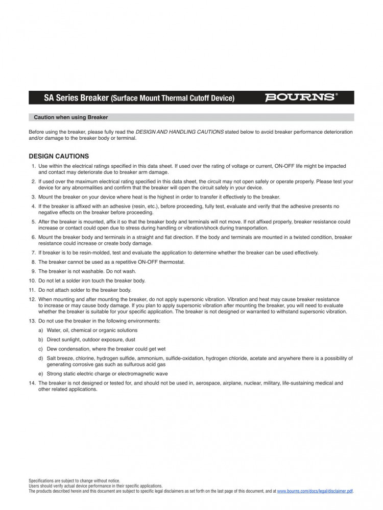SA85SB0 datasheet page 7