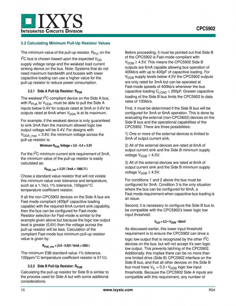 CPC5902 datasheet page 10