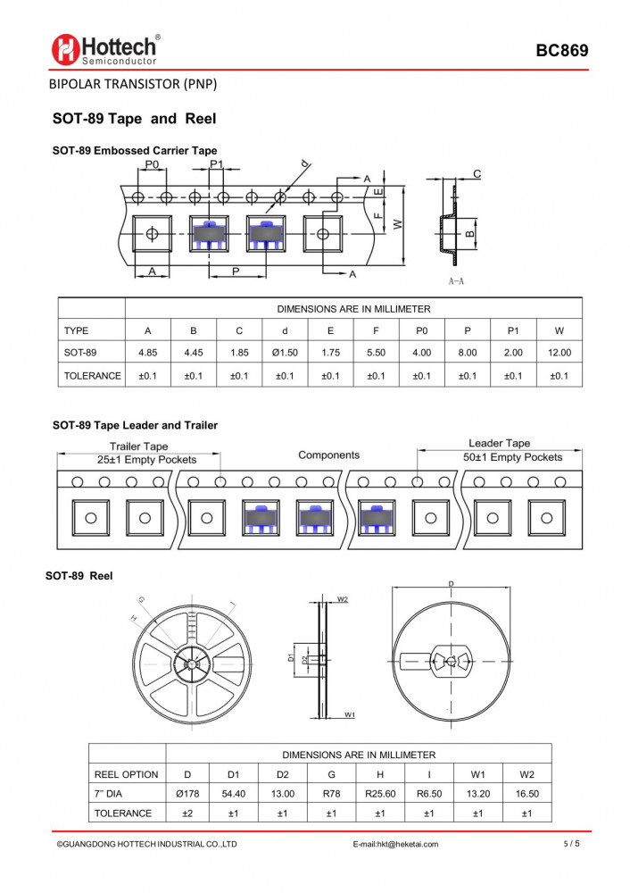 BC869-25 datasheet page 5