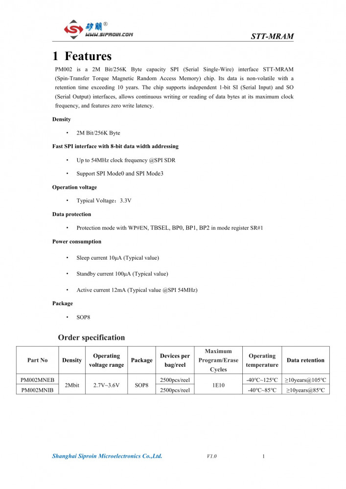 PM002MNEB datasheet page 3