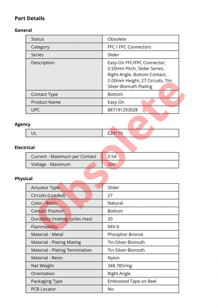 MOLEX 524372733 document image, page 2