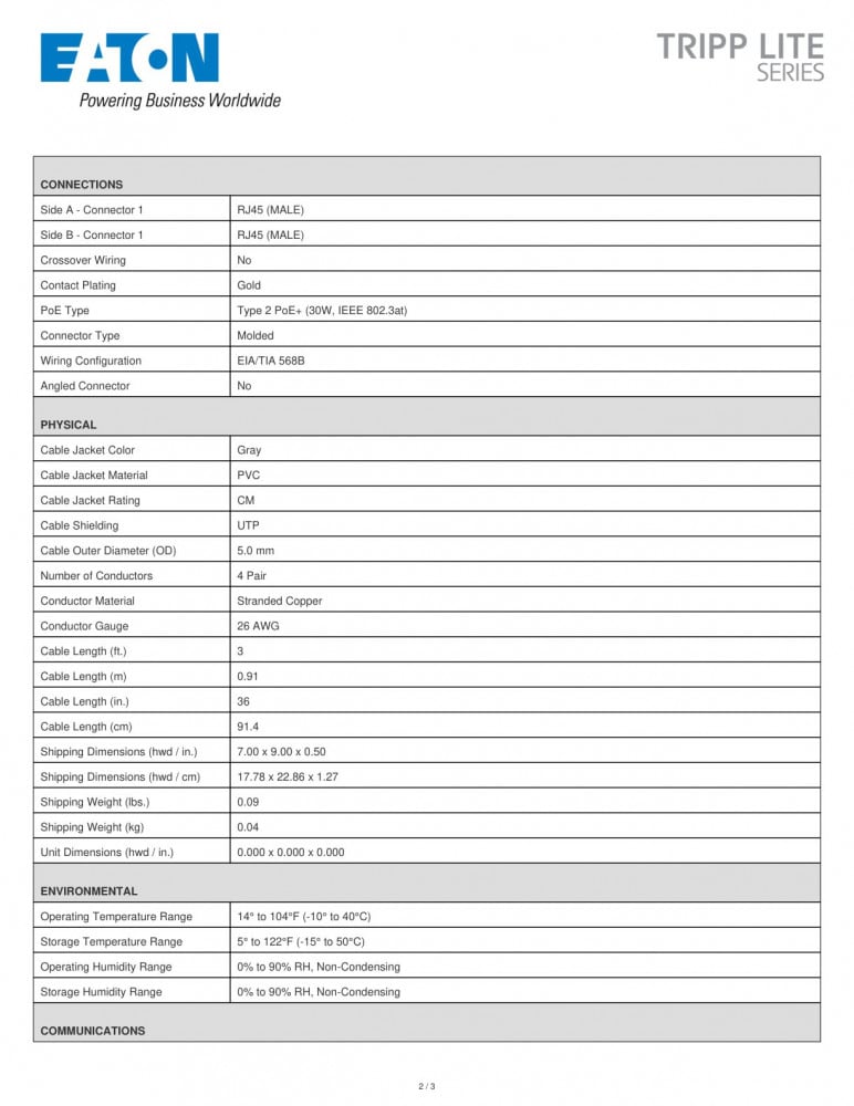 N002-003-GY technical document page 2
