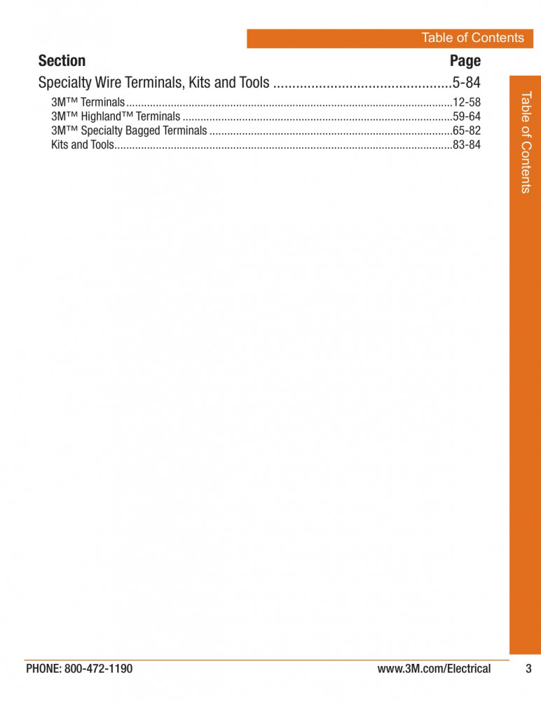3M terminal catalog page 3