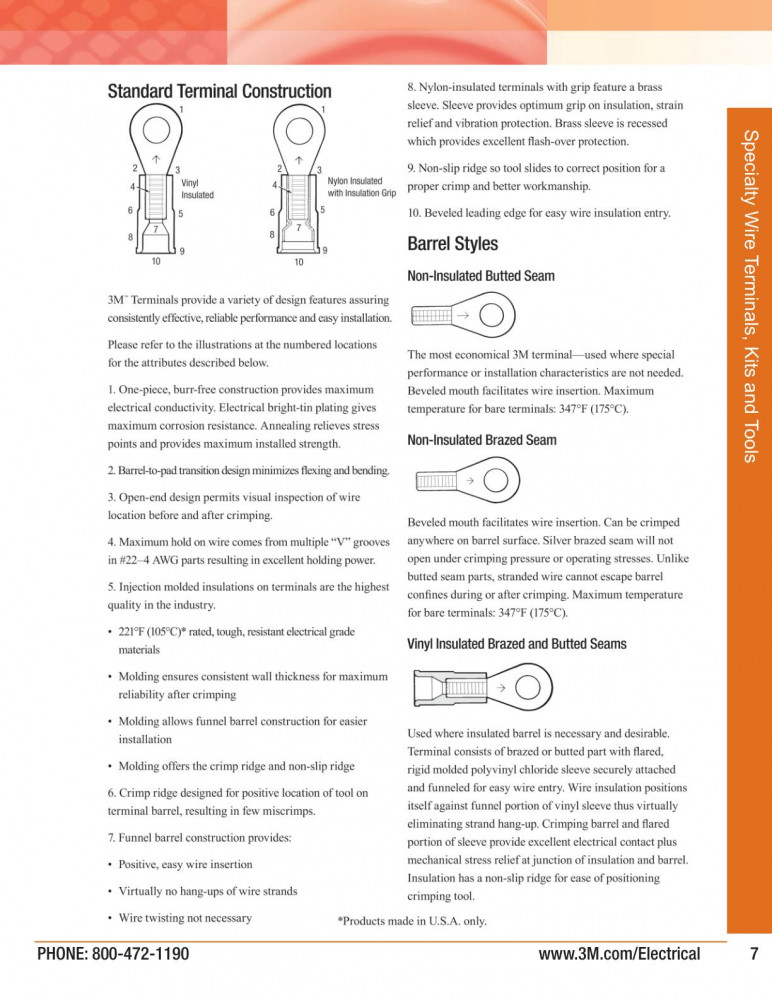 3M terminal catalog page 7