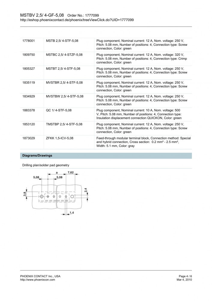 Phoenix Contact 1777099 datasheet page 4