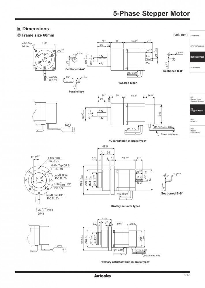 AK-GB Series technical document page 2