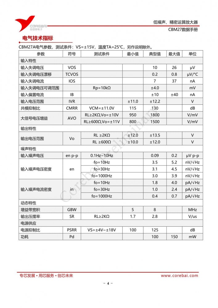 CBM27AS8 datasheet page 4