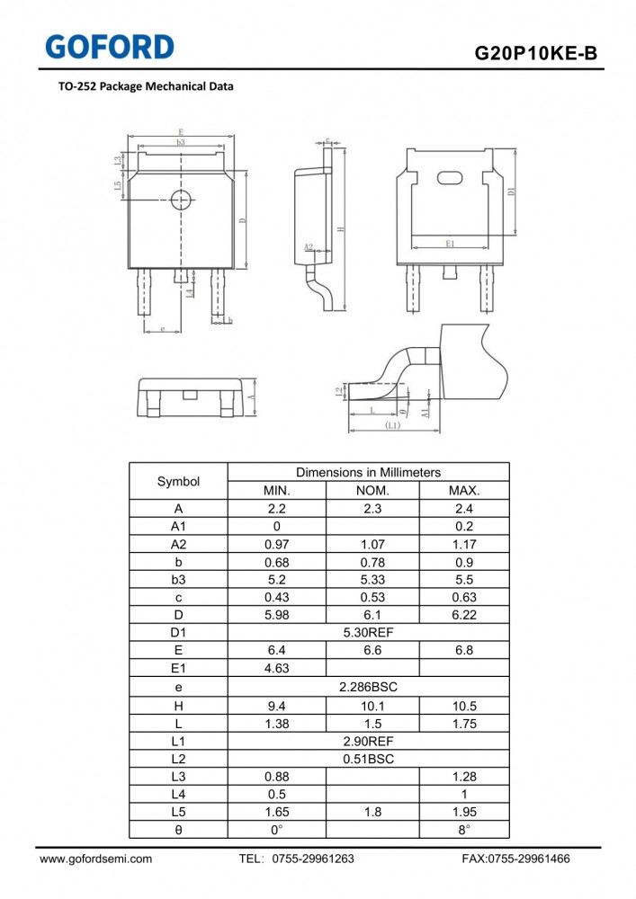 G20P10KE-B datasheet page 6