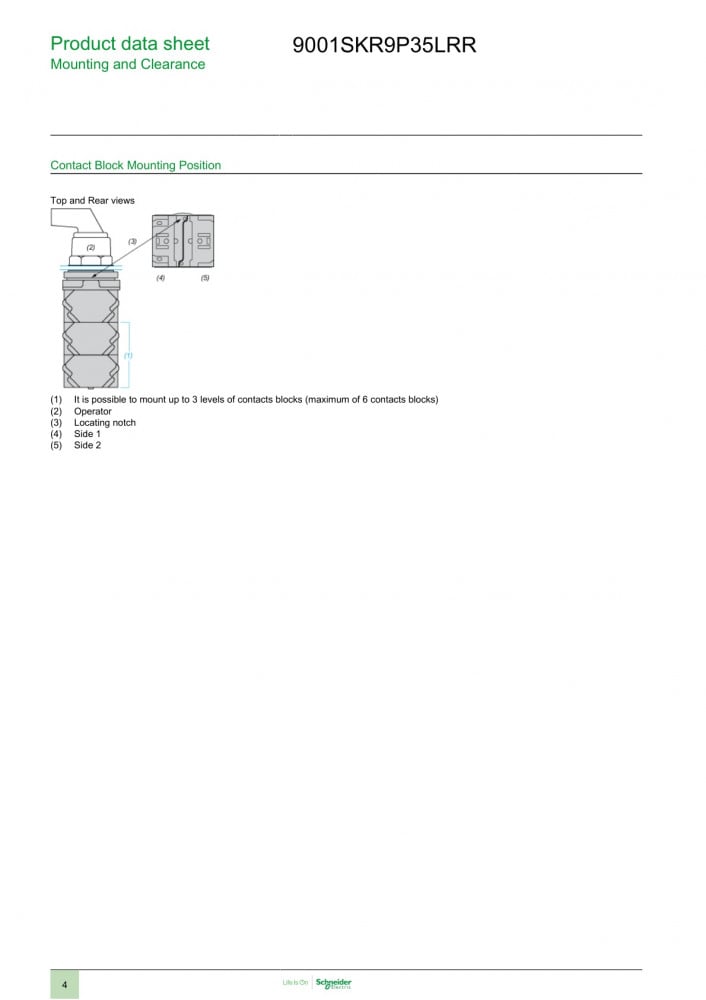 9001SKR9P35LRR technical document page 4