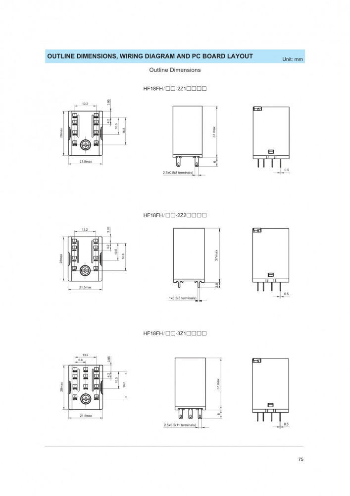 HONGFA HF18FF datasheet page 6