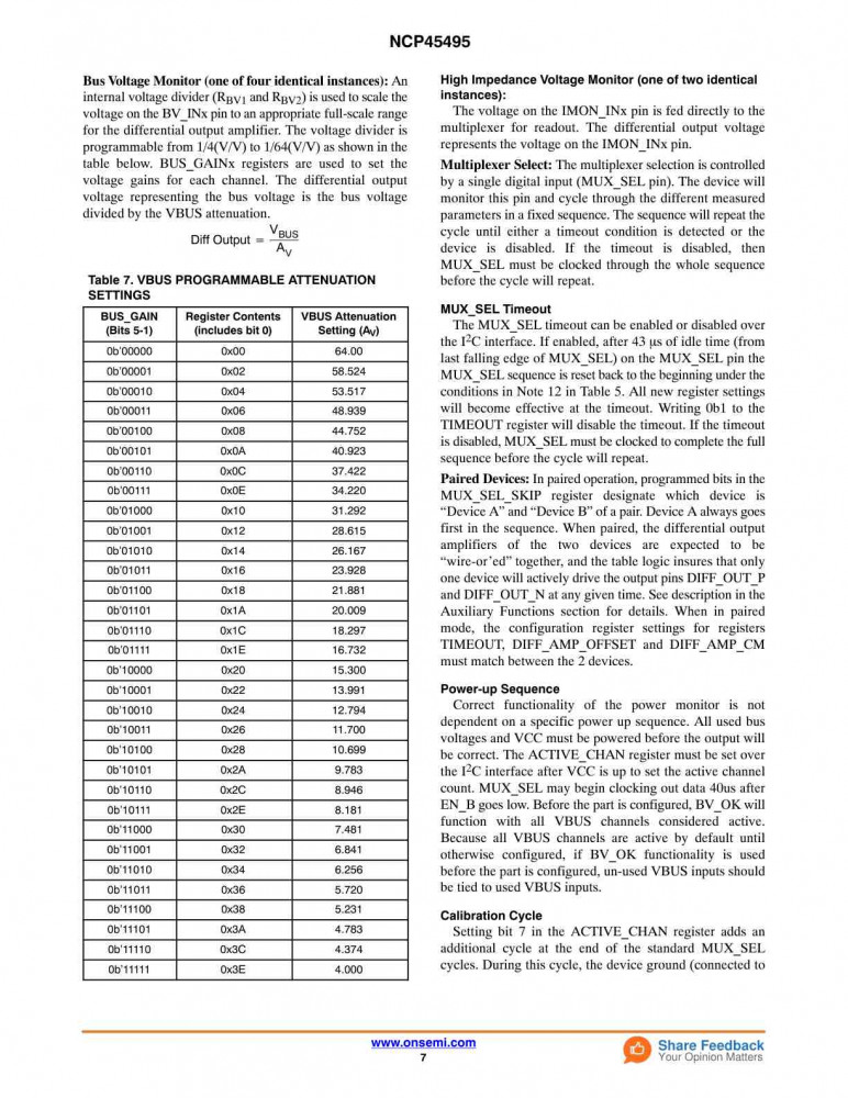 NCP45495 datasheet page 7