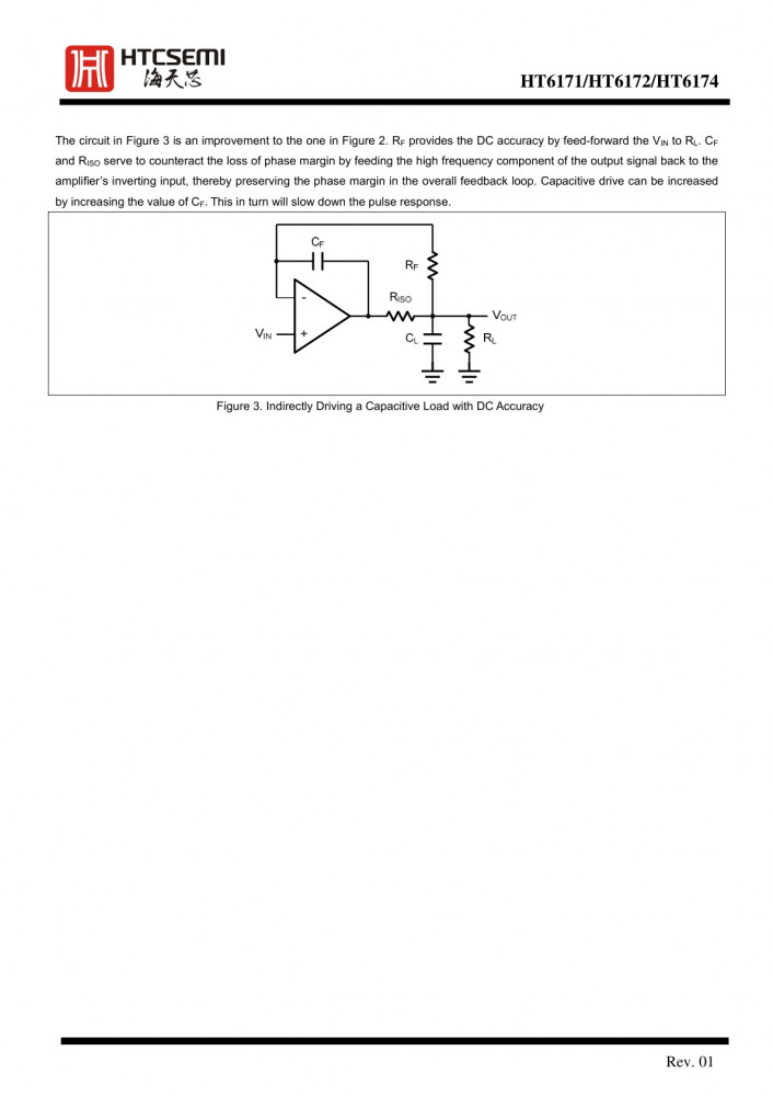 HT6172ARZ datasheet page 9