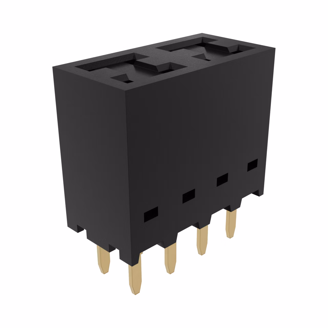 2.54mm Pitch C-Grid III Crimp Housing Single Row, 18 Circuits, Black