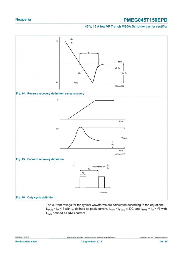 PMEG045T150EPDZ datasheet page 10