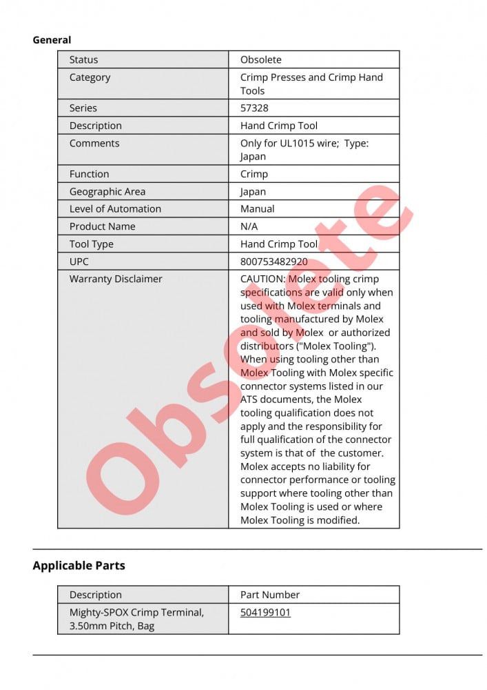 Tooling document page 2