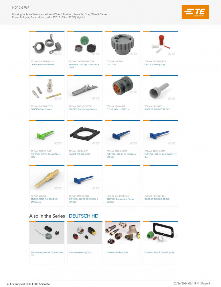 HD10-6-96P technical document page 4