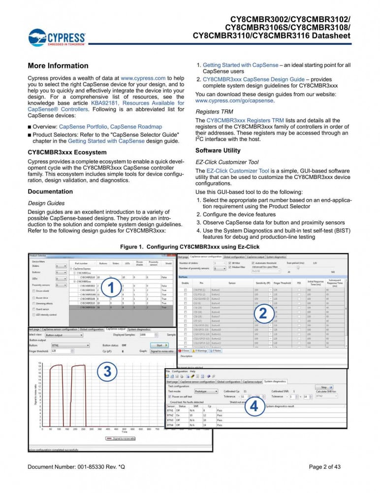 CY8CMBR3102 datasheet page 3