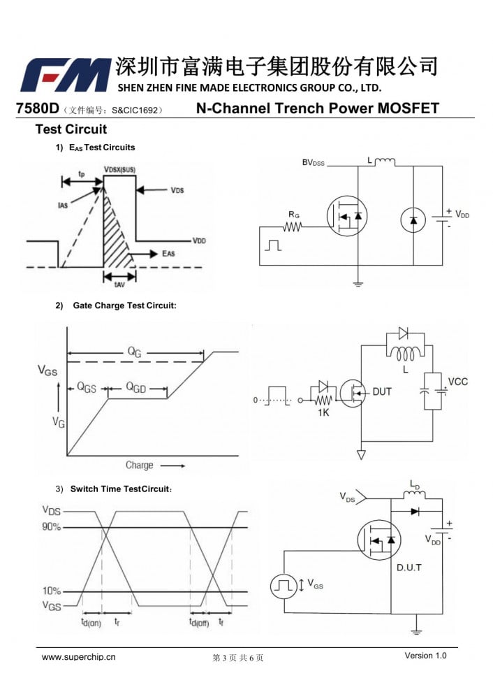 FM 7580D datasheet page 3