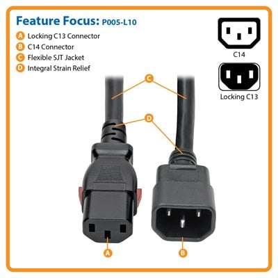 EATON P005-003-AOR Power Line Cable Assembly