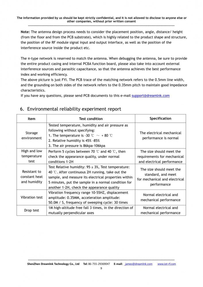 DL-J001 datasheet page 9