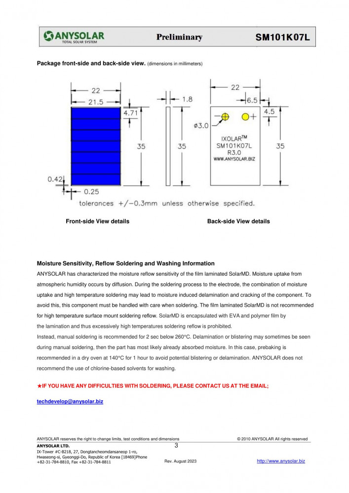 SM101K07L technical document page 3