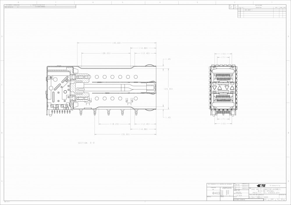 TE Connectivity 2170409 drawing page 2