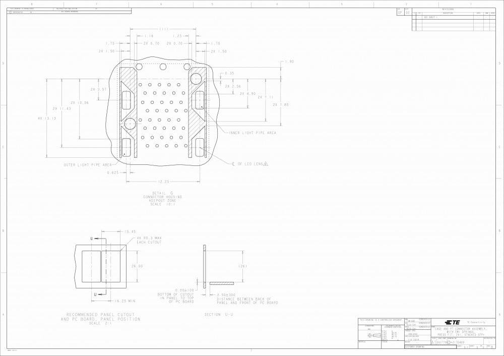 TE Connectivity 2170409 drawing page 5