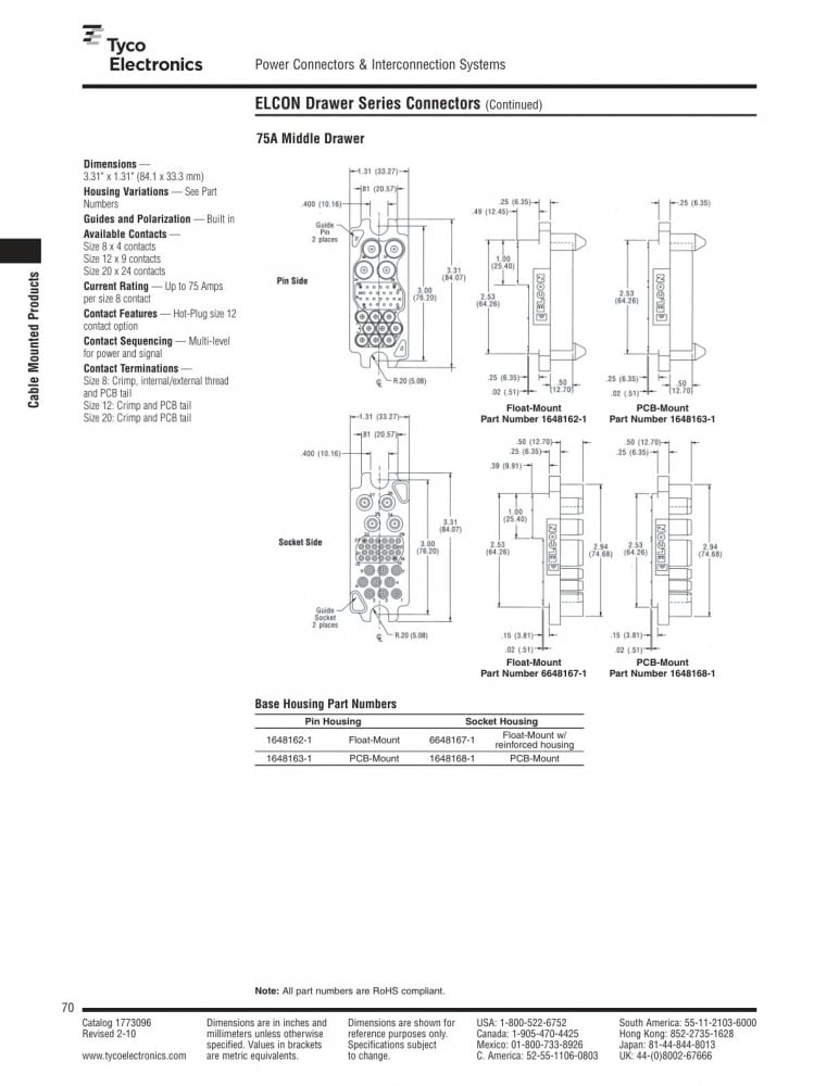 ELCON Drawer technical document page 9