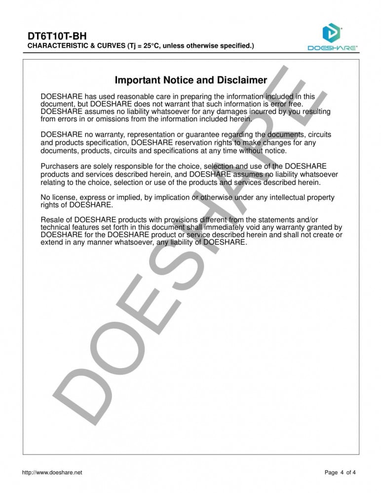DT6T10T-BH datasheet page 4
