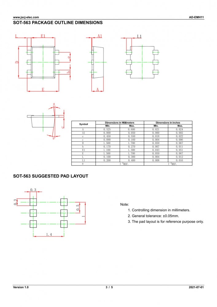 AD-EMH11 datasheet page 3