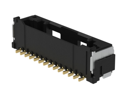 1.50mm Pitch CLIK-Mate Wire-to-Board PCB Receptacle, Single Row, Surface  Mount, Vertical, 0.76µm Gold (Au) Plating, 3 Circuits, Black