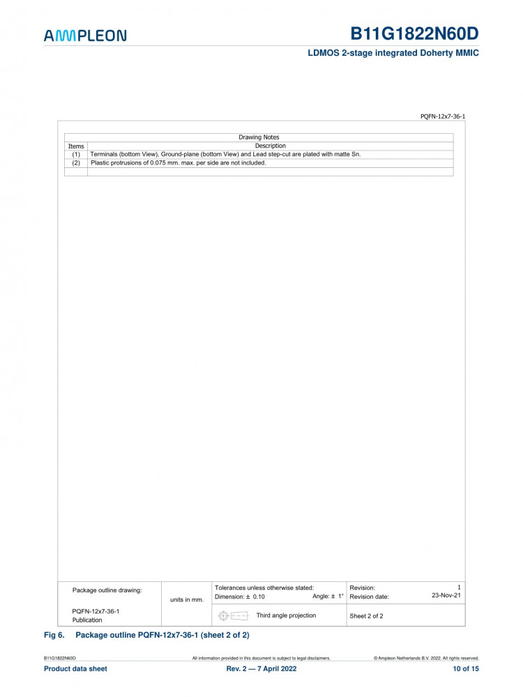 B11G1822N60D technical document page 10